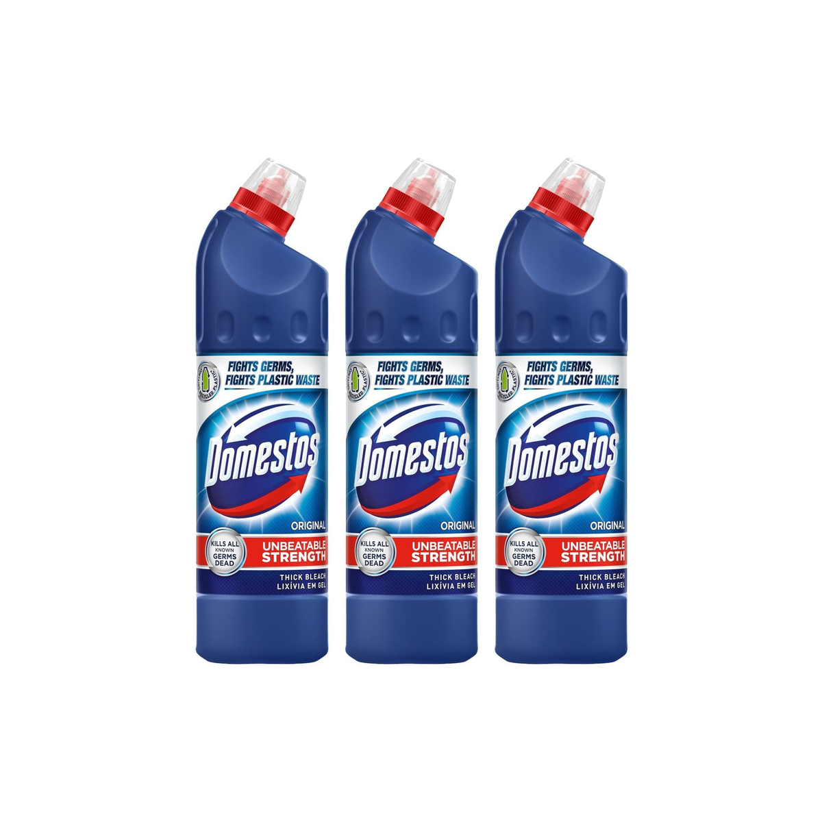 Domestos Toilet Bleach Original 750ml (Pack Of 3) – Sparklin Limited